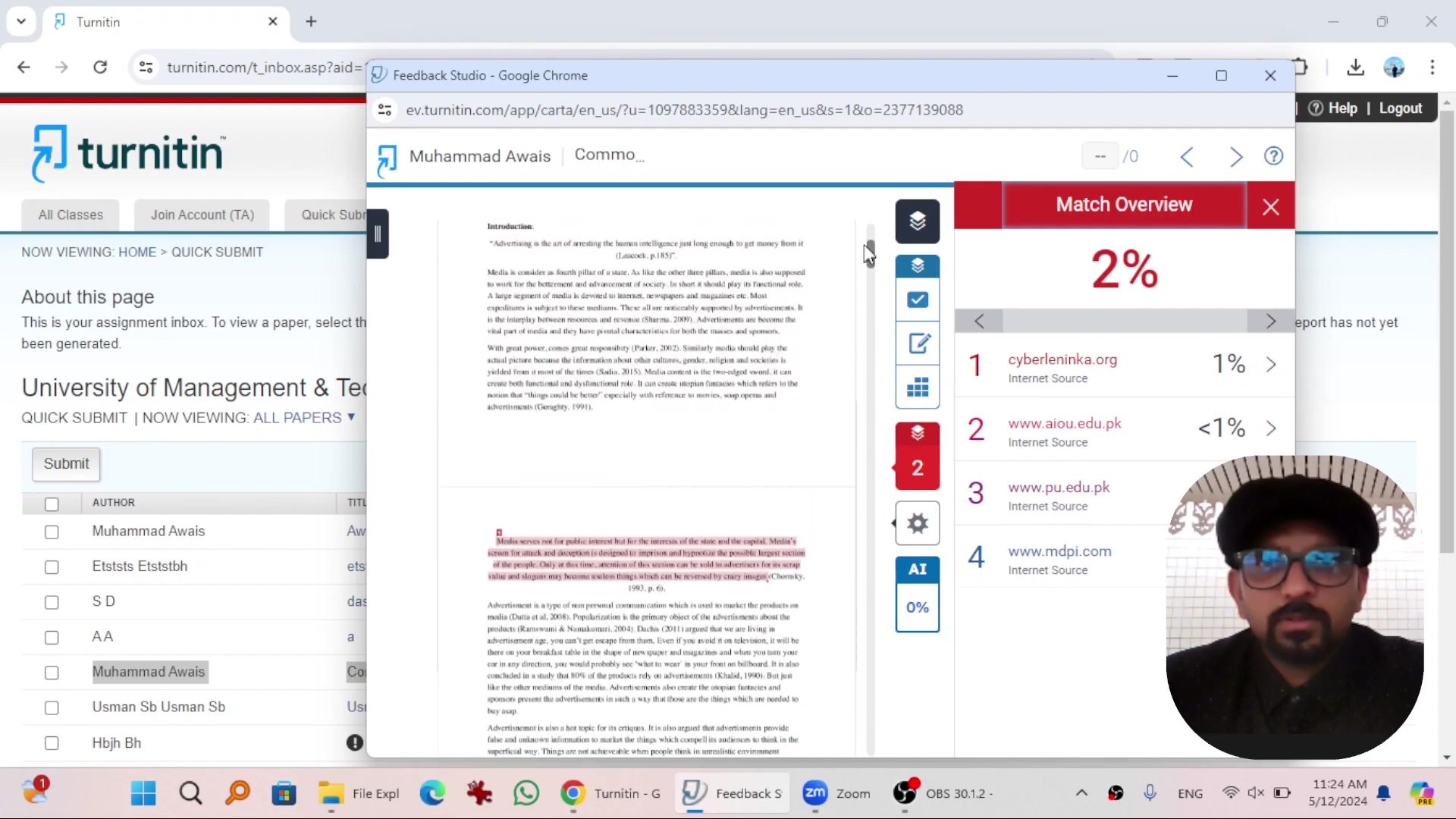 Comment Utiliser Turnitin Pour Vérifier le Plagiat Efficacement