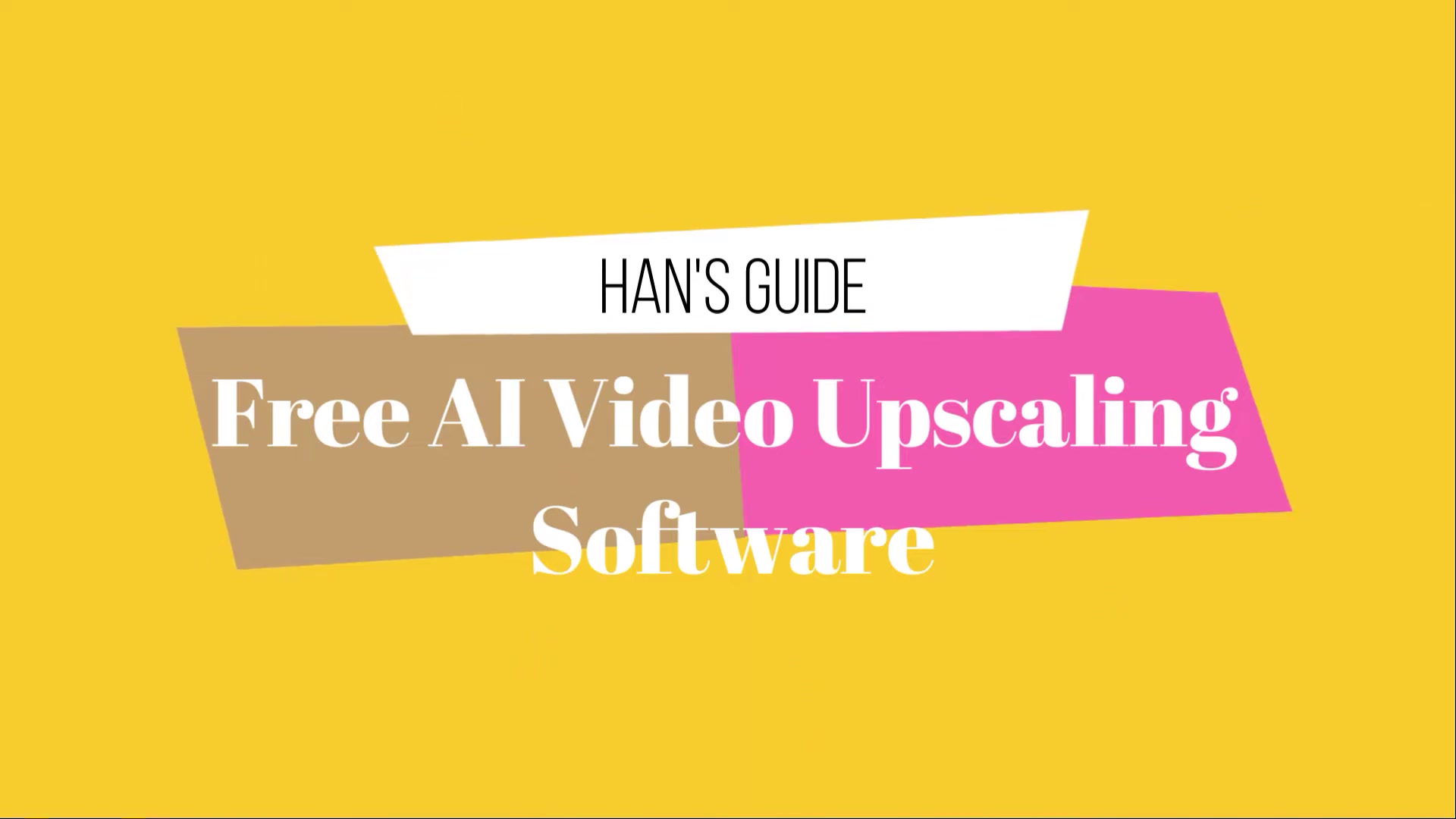 免費AI影片畫質提升軟體：Waifu2x Extension GUI全攻略