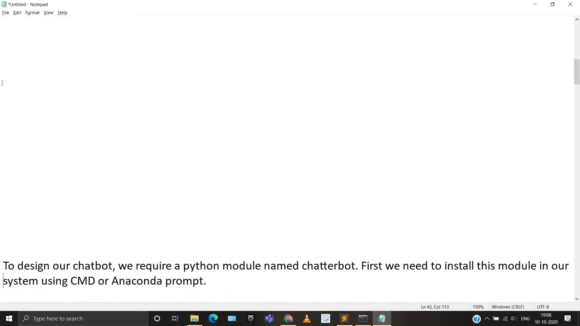 Python Chatbot设计教程：使用ChatterBot轻松构建AI对话系统