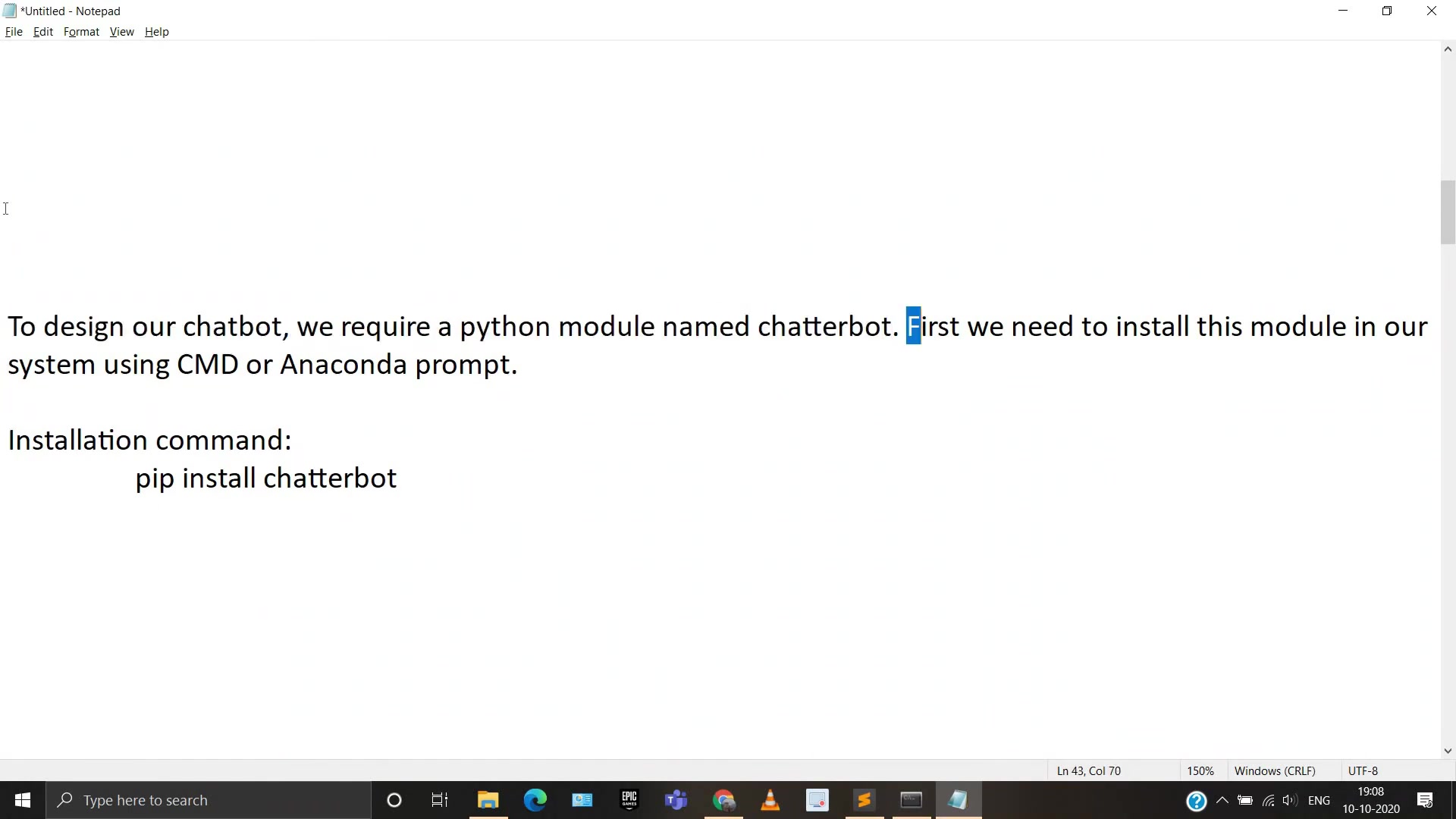 Python Chatbot设计教程：使用ChatterBot轻松构建AI对话系统