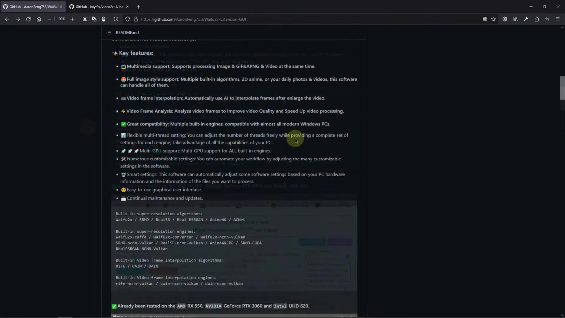 無料AI動画高画質化ソフト: Waifu2x拡張GUI徹底ガイド