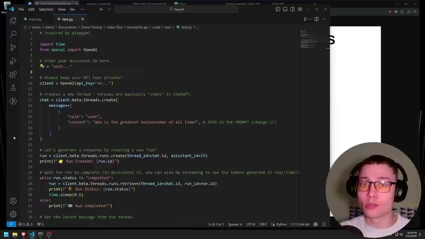Mastering OpenAI Assistants API: A Comprehensive Guide for 2025