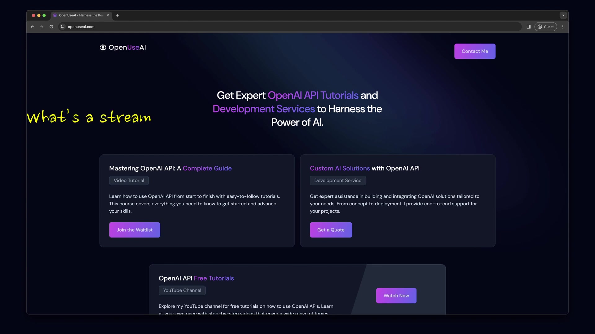 Mastering OpenAI API Stream Responses: A Complete Guide