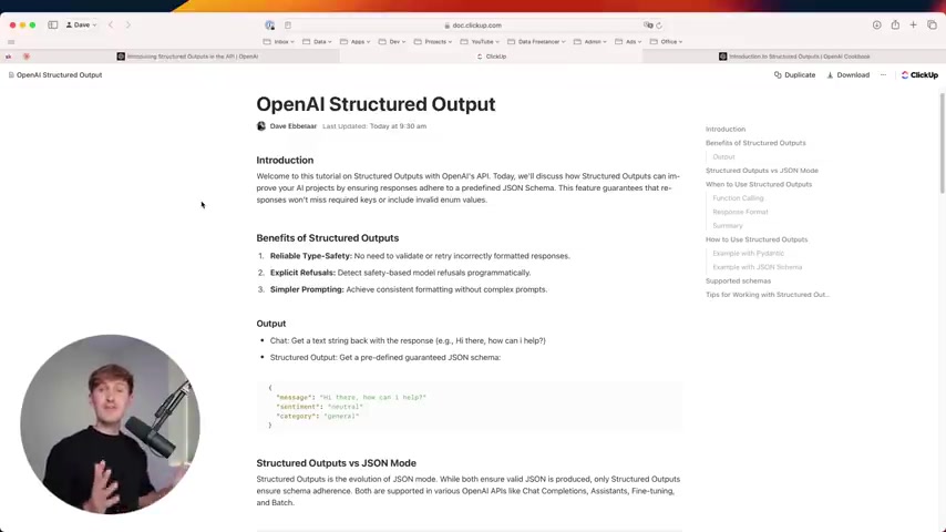 OpenAI's Structured Outputs API: A Comprehensive Guide 2025