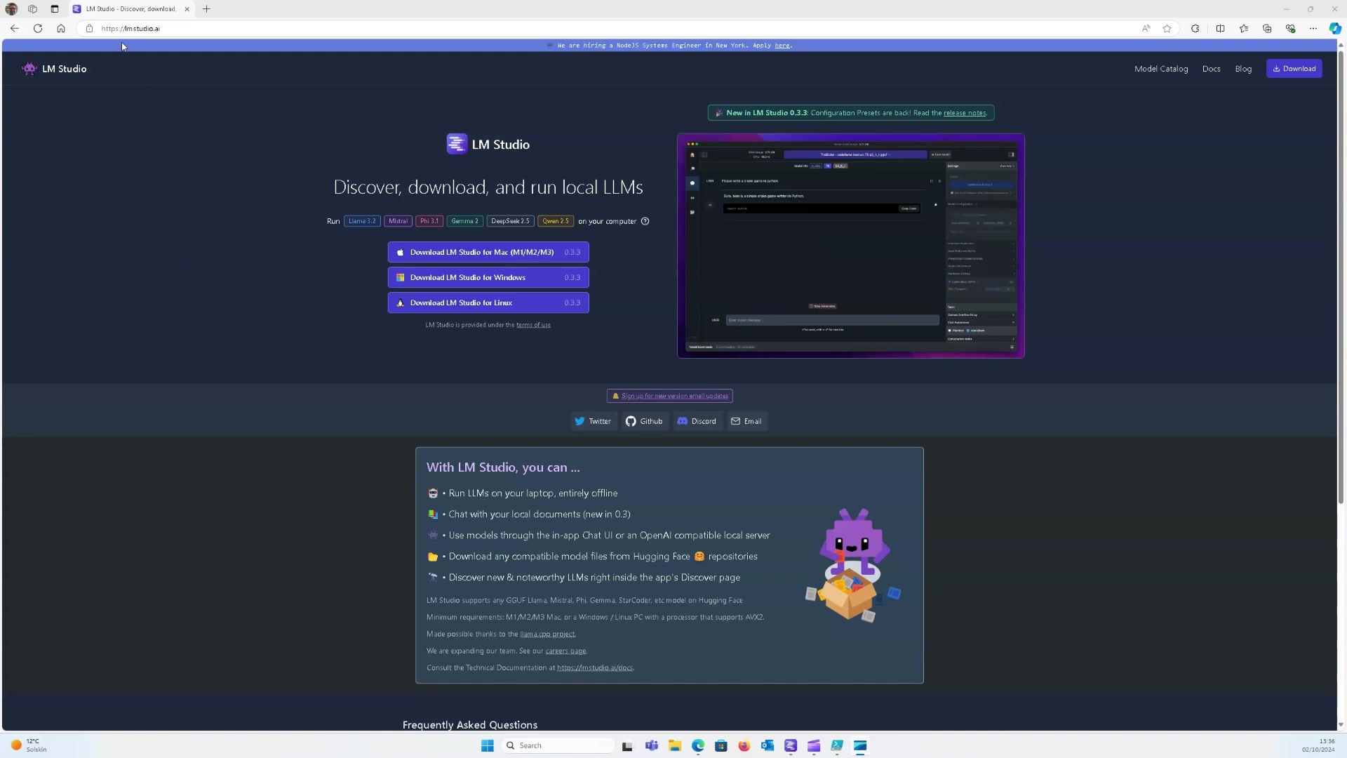 LM Studio: Descubra, Baixe e Execute LLMs Localmente