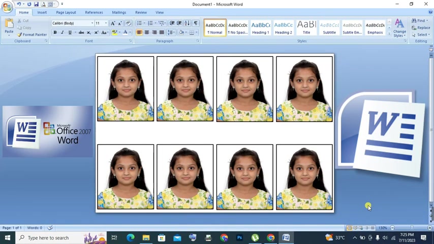 Create Passport Size Photos in Microsoft Word: A Step-by-Step Guide