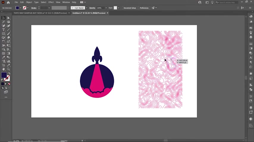 Delete Everything Outside Clipping Mask in Adobe Illustrator