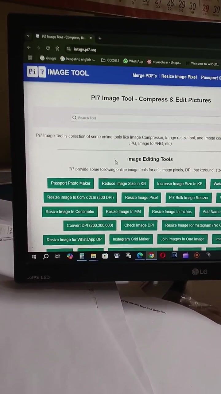 Pi7 Image Tool: Compress, Edit Pictures Online Easily