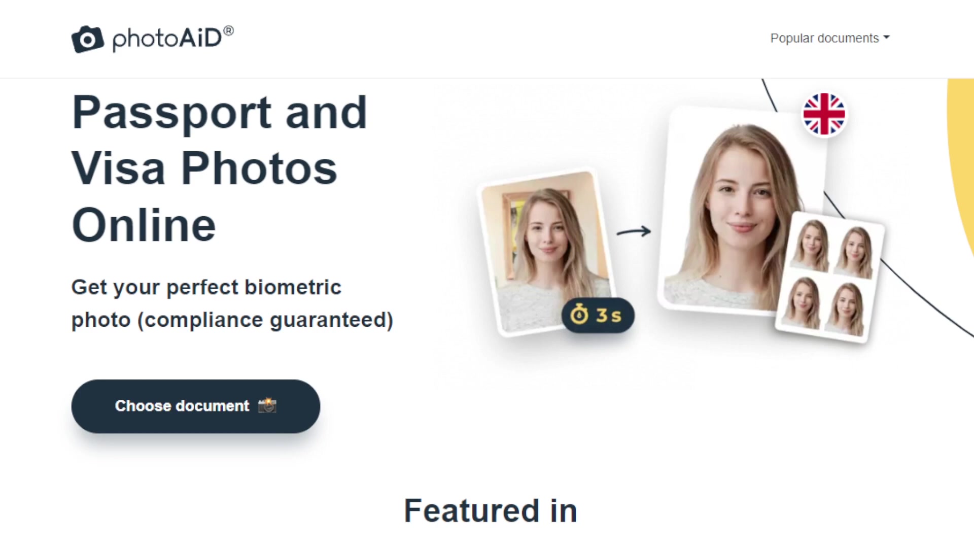 PhotoAiD : Créez Facilement des Photos d'Identité Biométriques