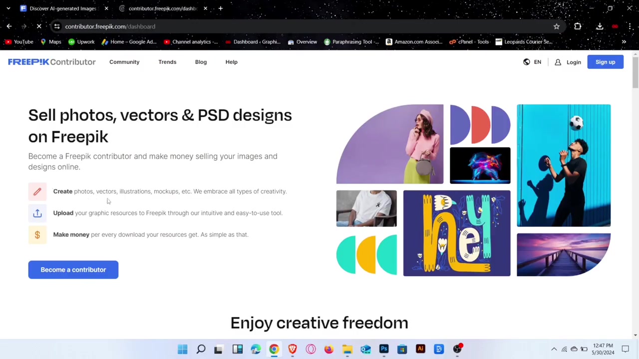 Make Money Uploading Images: A Complete Guide to Freepik Contributor