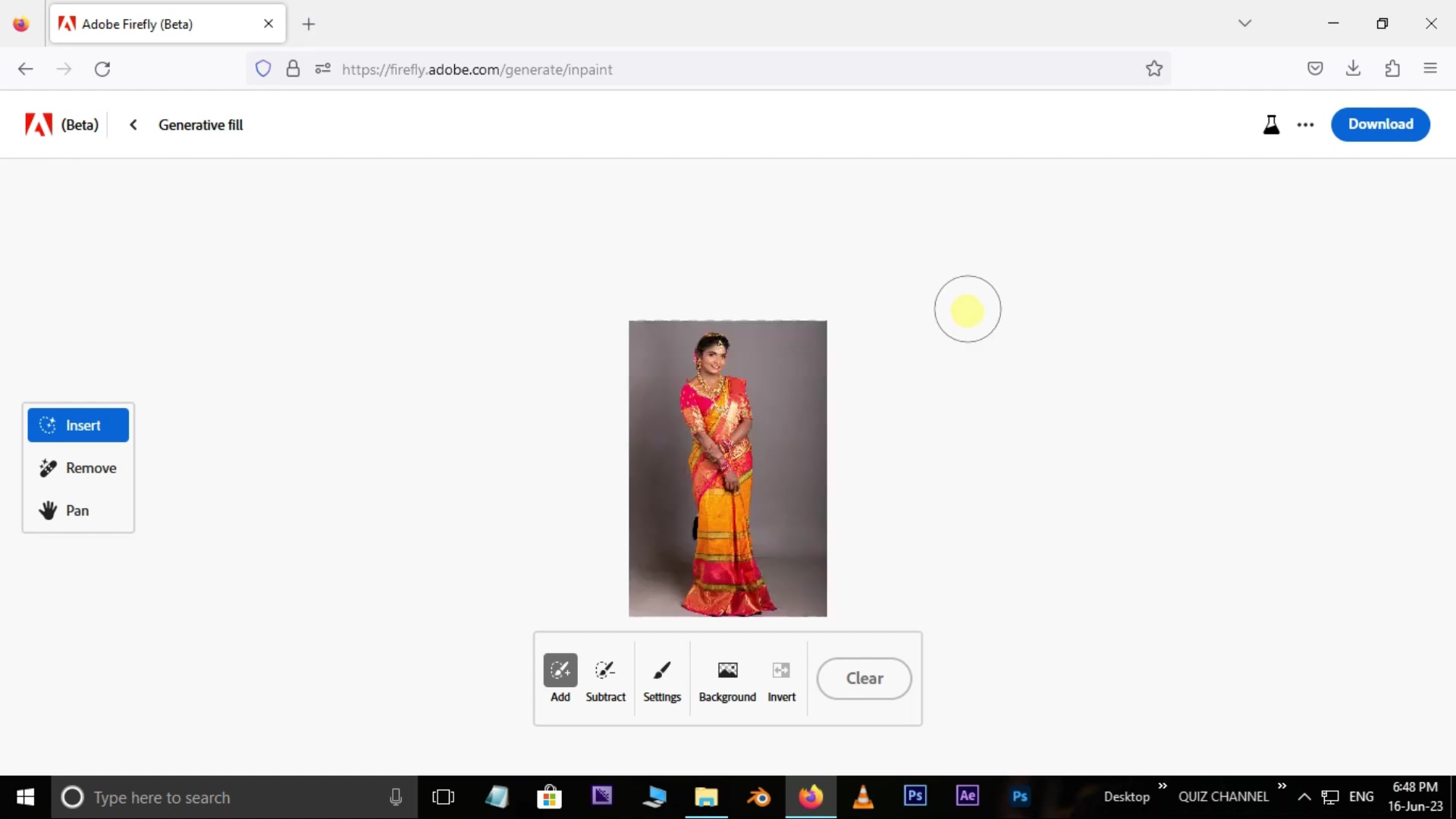 Adobe Firefly: Mastering Generative Fill Tool Without Photoshop