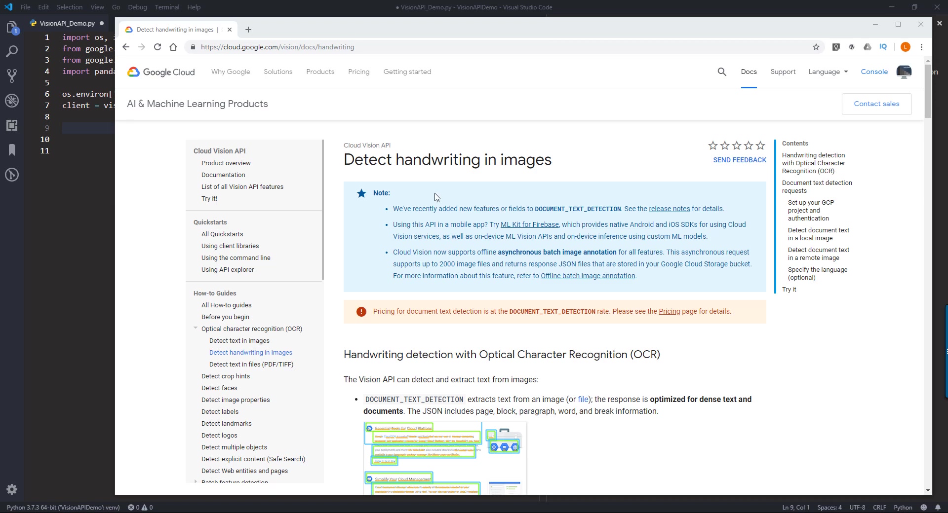 Google Cloud Vision API：图像中文字检测终极指南