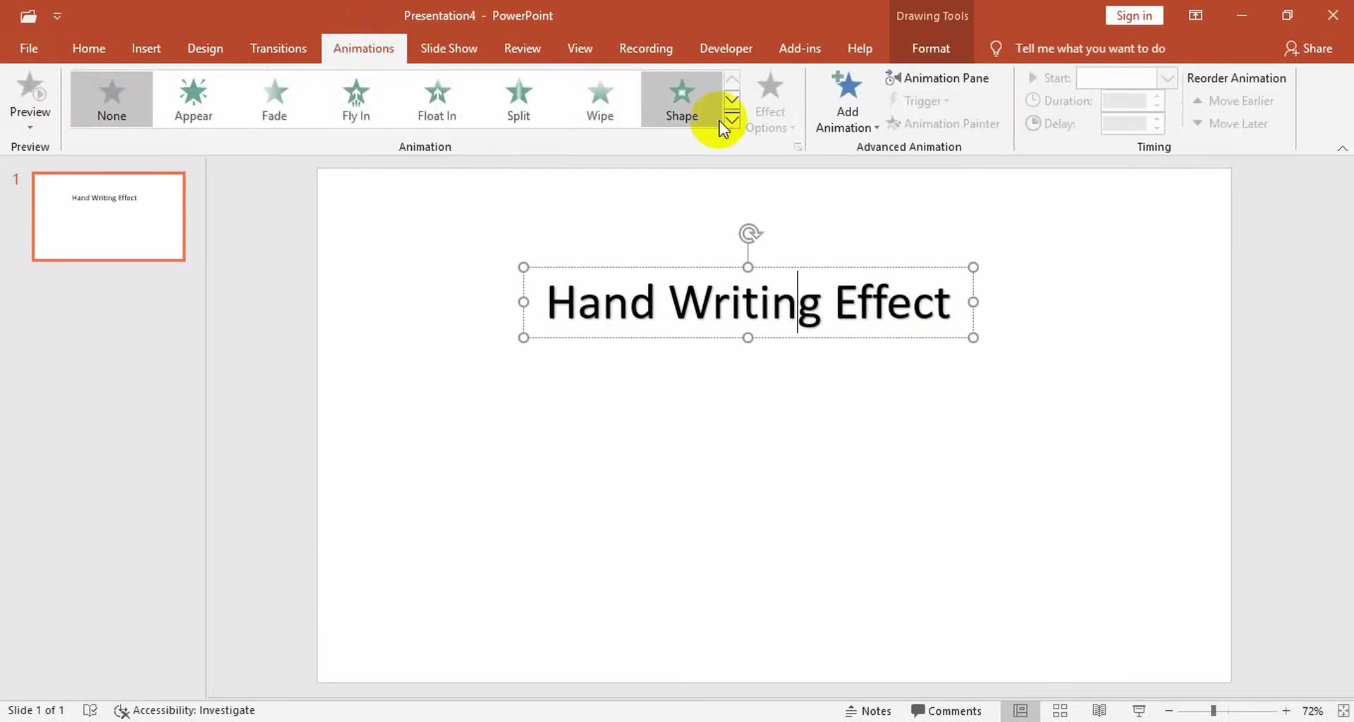 PowerPoint Hand Writing Effect: Animation Tutorial & Tips