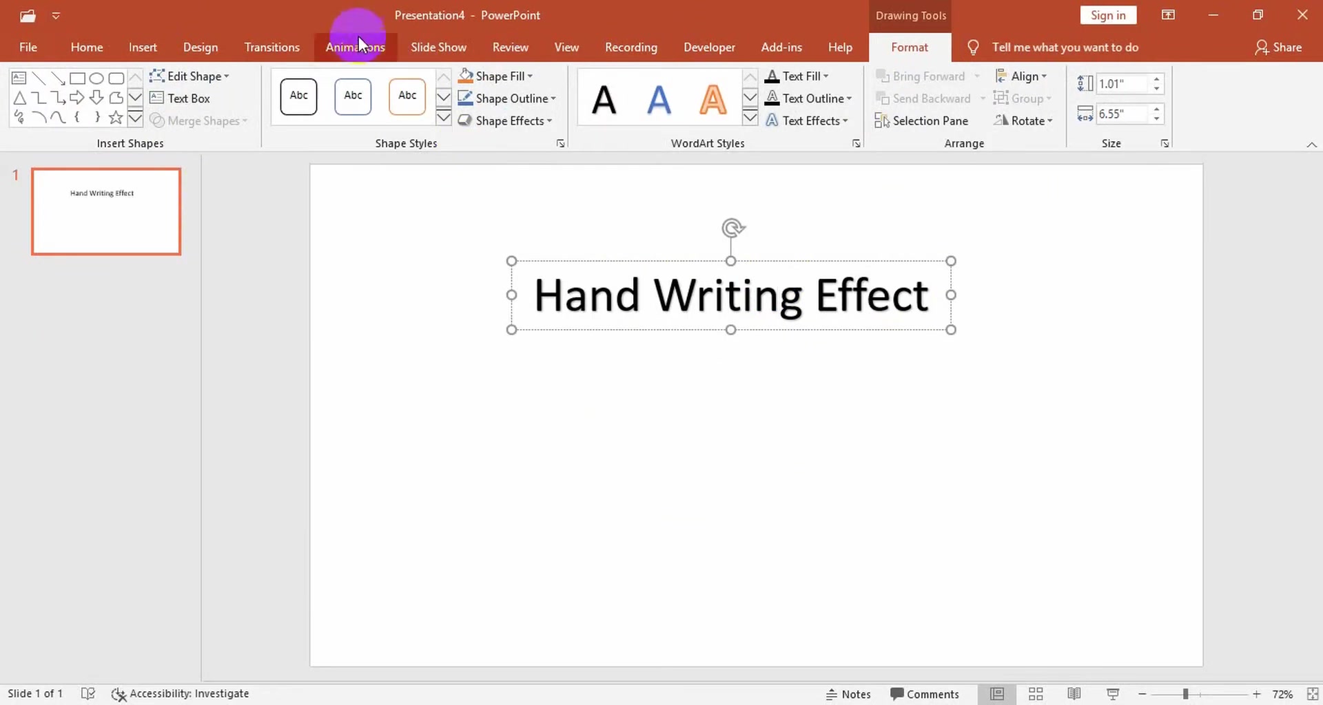Efecto de Escritura a Mano en PowerPoint: Guía Paso a Paso