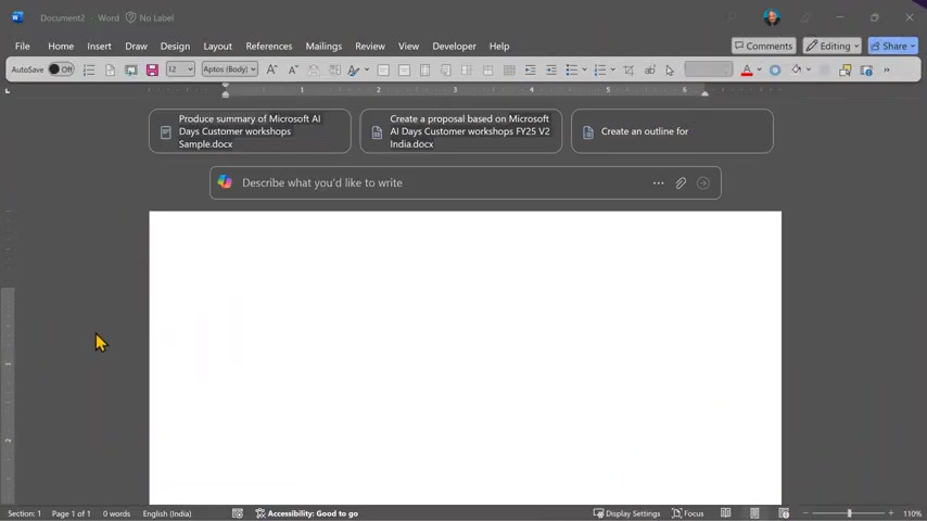 Mastering Document Summarization: A Guide to Copilot in Word