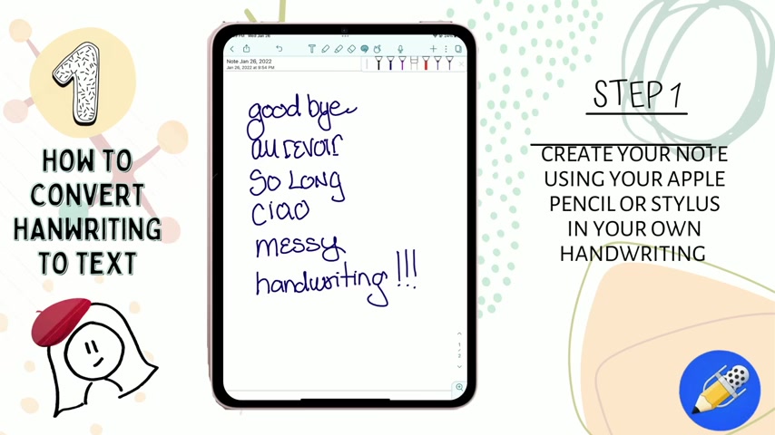 Notability for Newbies: Mastering Handwriting Conversion & More