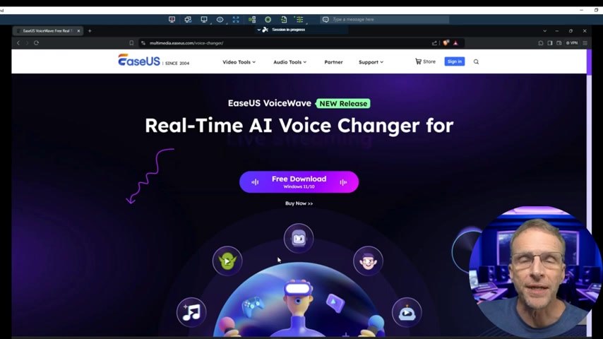 EASEUS VoiceWave: Cambia tu voz en tiempo real con IA