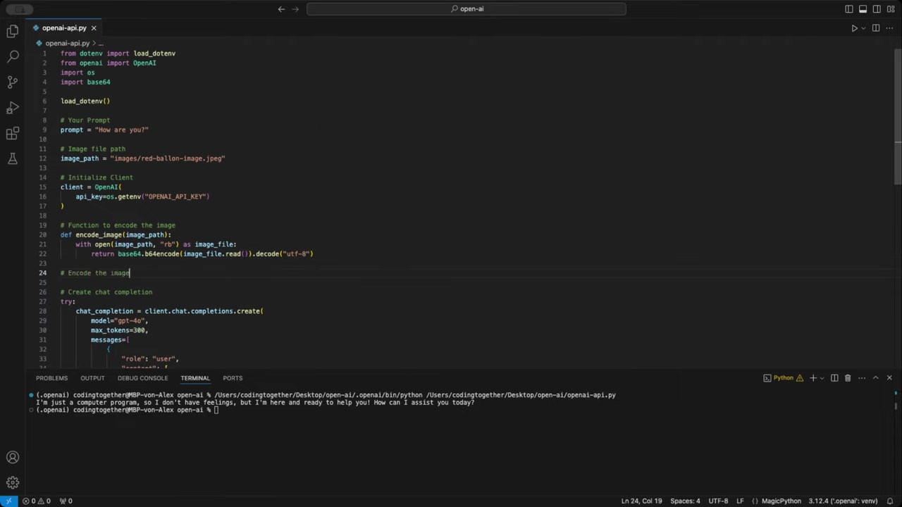 Mastering the OpenAI API: Python Projects for Images