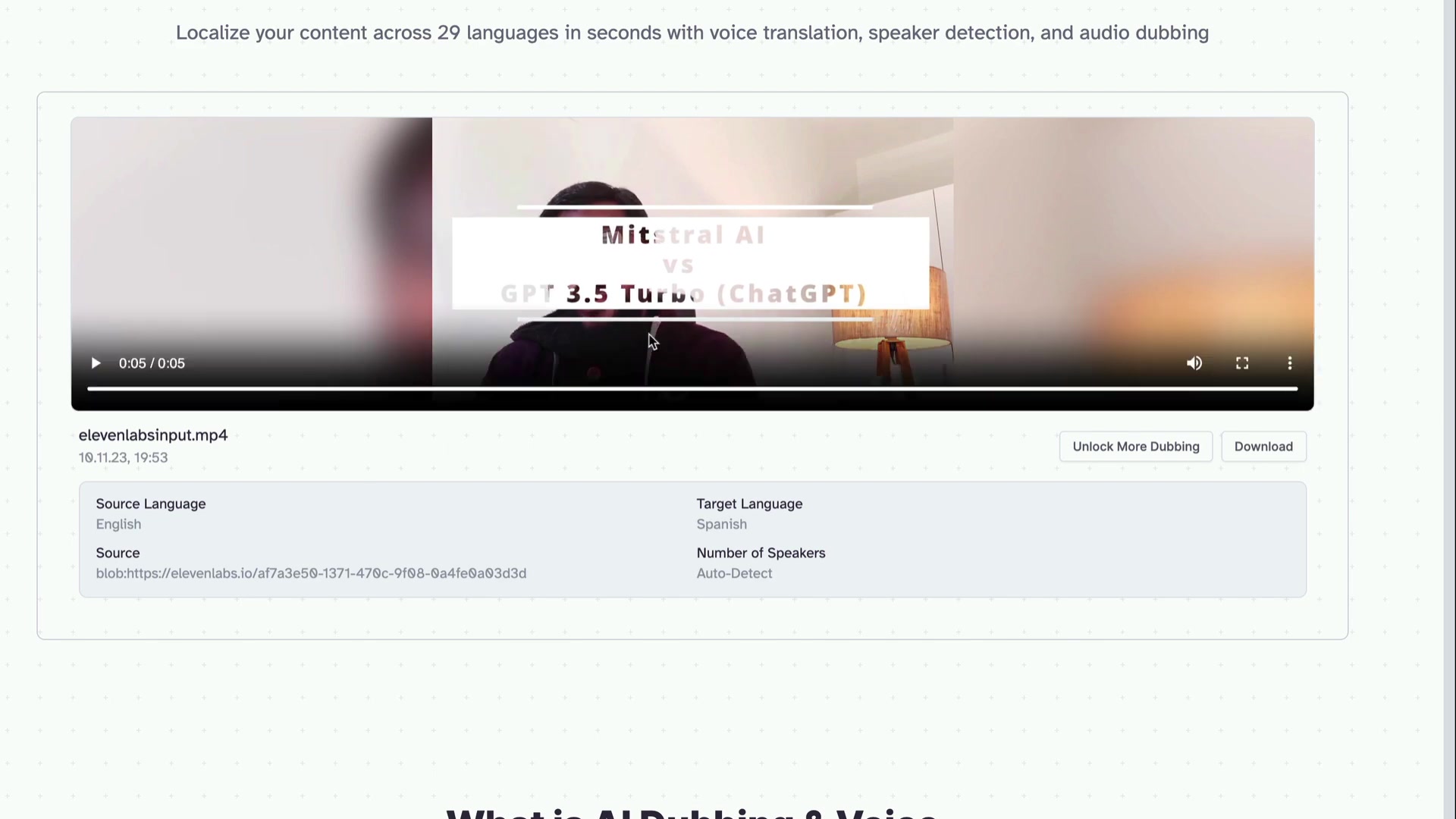 ElevenLabs AI Dubbing: Breaking Language Barriers with Voice Translation