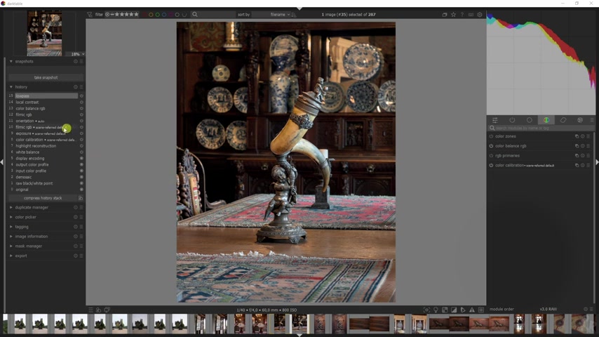Darktable 進階教程：場景參照預設的深度解析