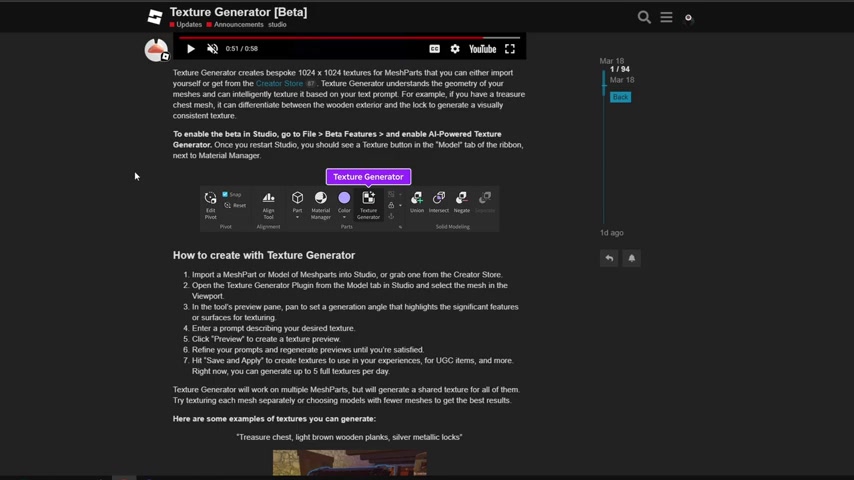 Roblox's AI Texture Generator: Create Stunning Game Assets