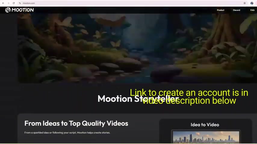 Mootion AI Storyteller: Turn Ideas into Stunning Visual Stories