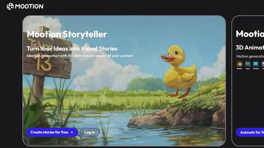 Mootion AI Storyteller: Turn Ideas into Stunning Visual Stories