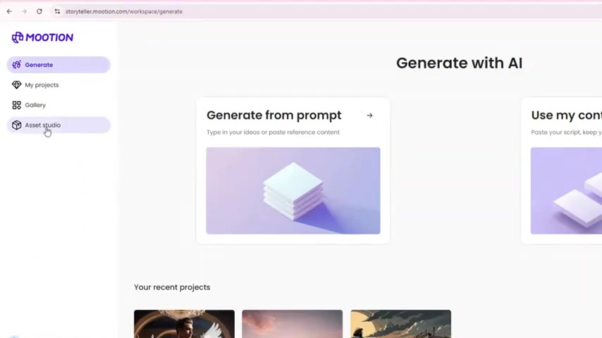 Mootion AI Storyteller: Turn Ideas into Stunning Visual Stories