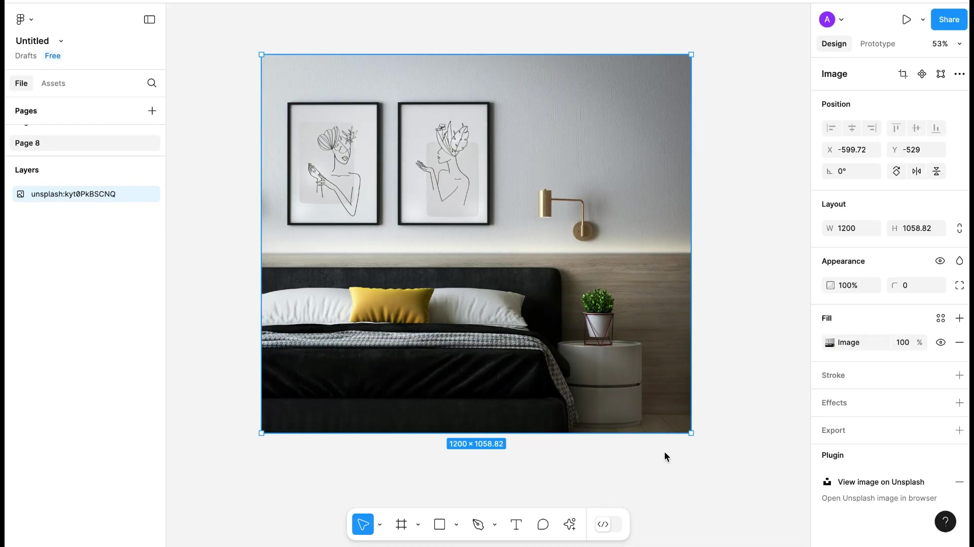 Figmaで画像の不要なオブジェクトを削除する方法：2つのテクニック