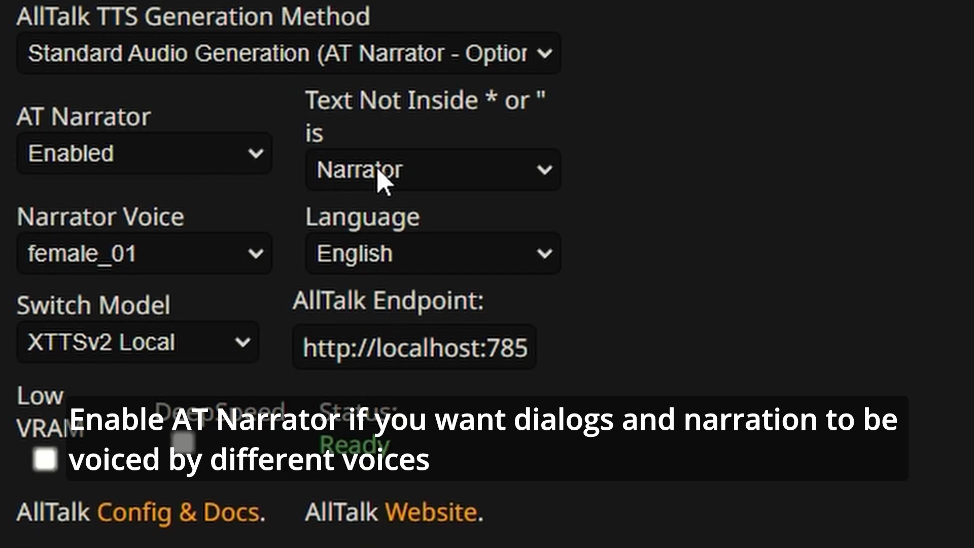 AllTalk TTS: Free Voice Cloning for SillyTavern