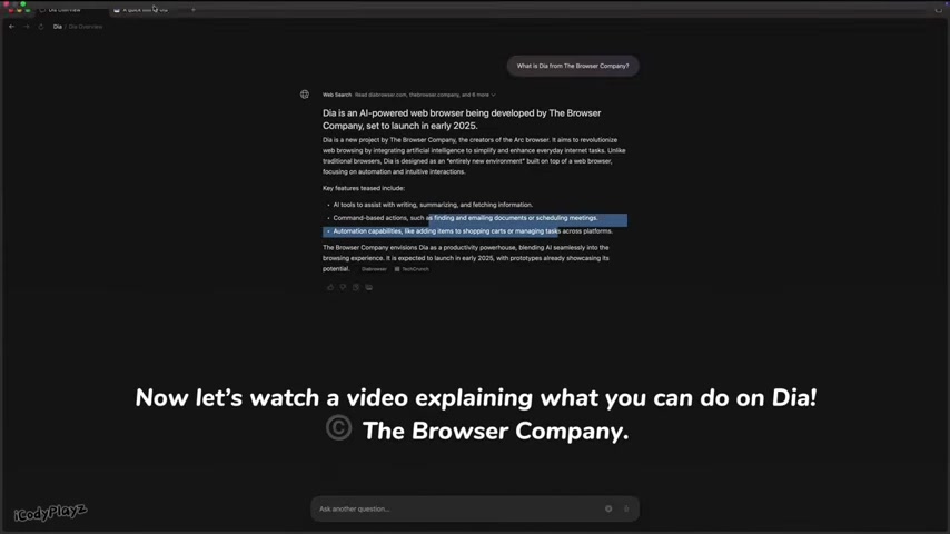 Dia Browser: Revolutionizing Web Experience with AI-Powered Features