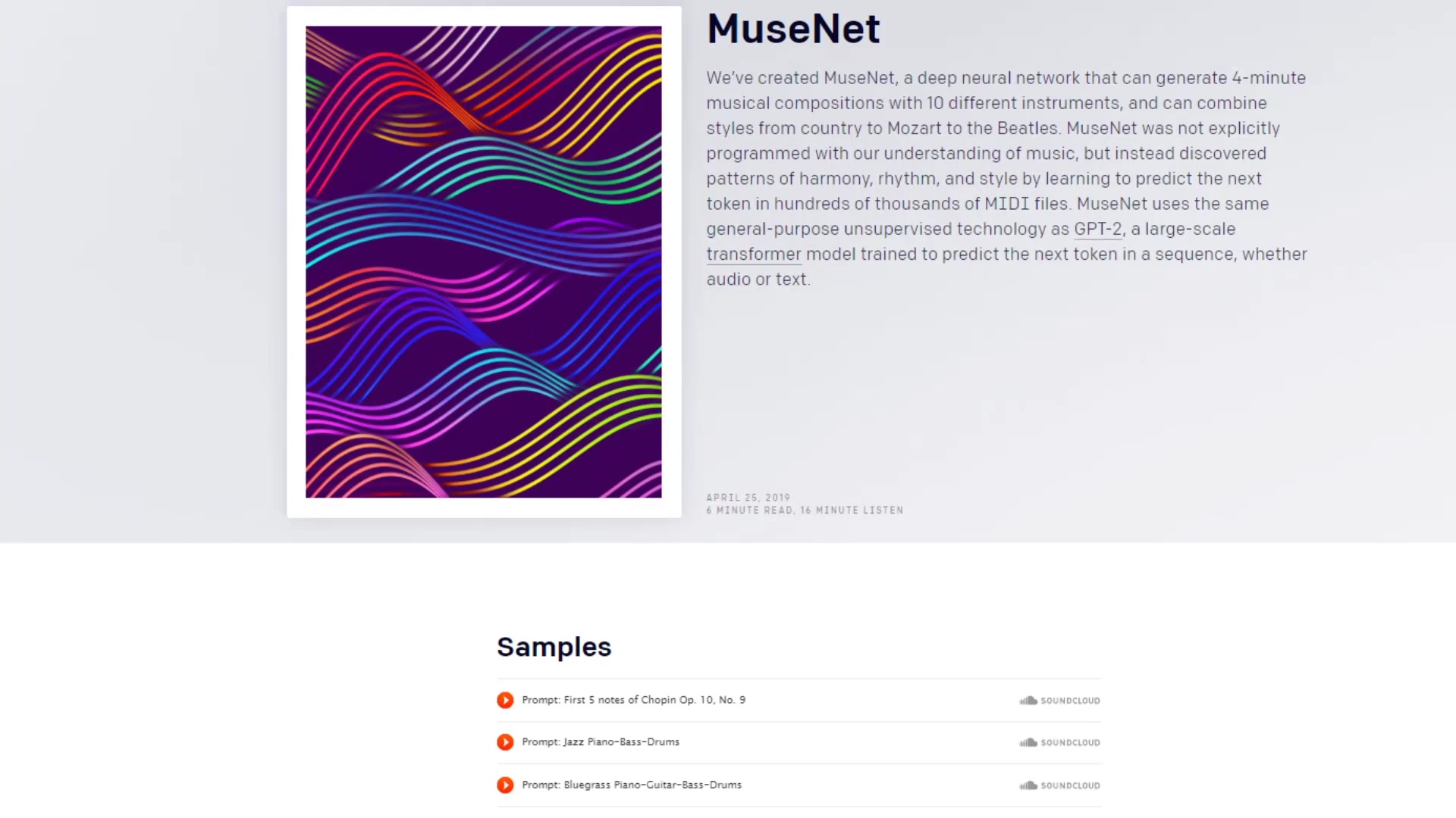 MuseNet: AI Music Composition, Styles, and MIDI Generation