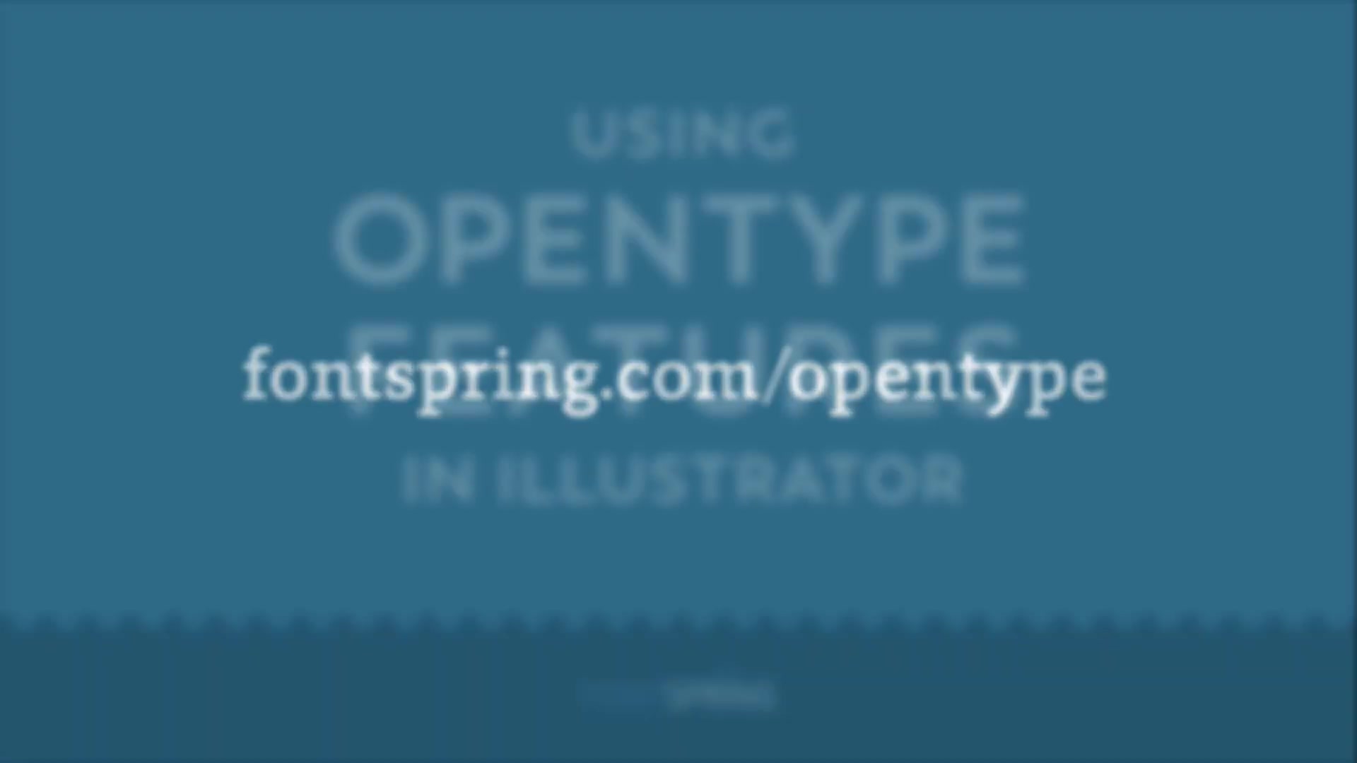 IllustratorでOpenType機能を最大限に活用する方法:フォント選択から設定まで