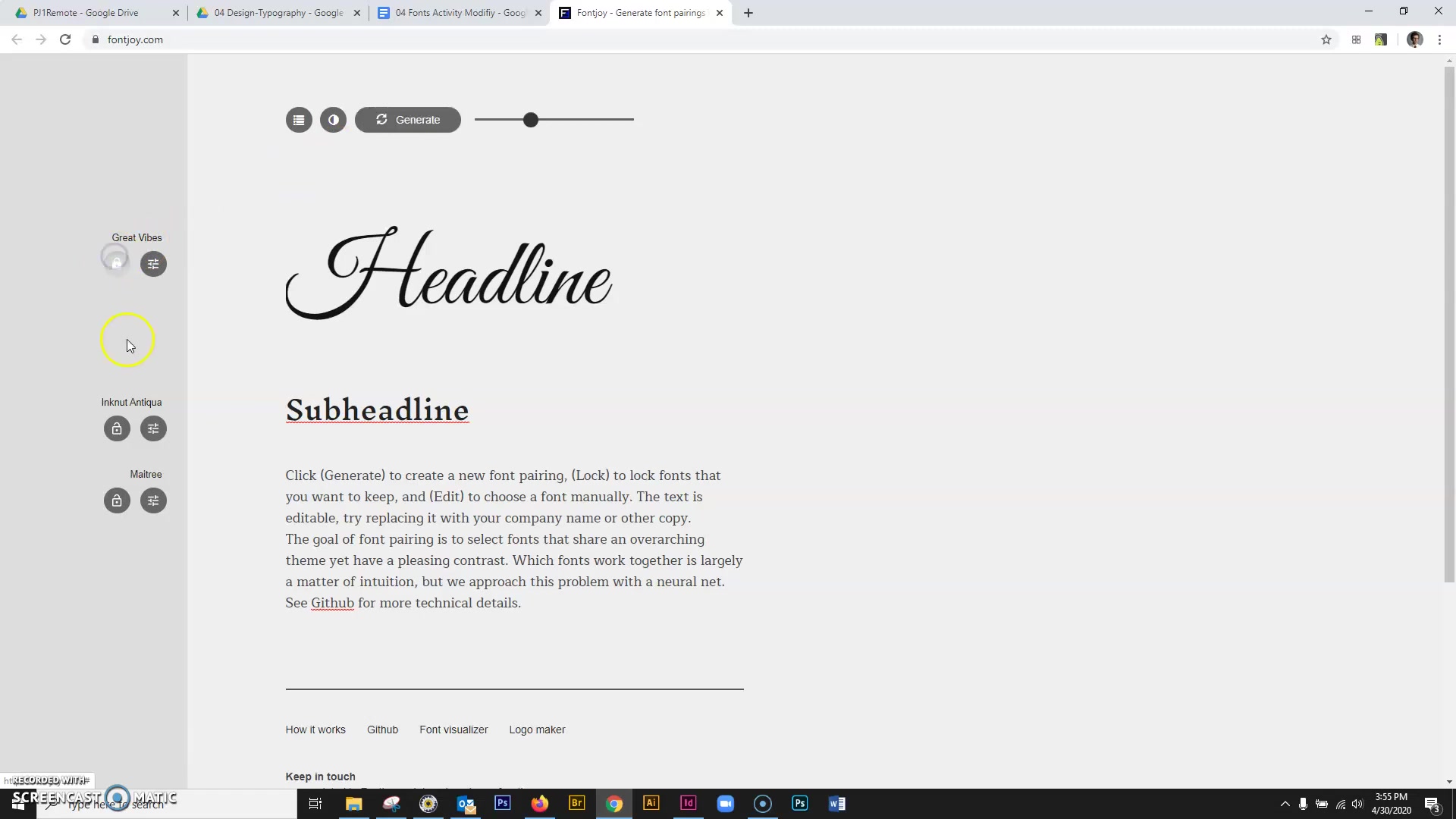 FontJoy y Tipografía: Genera Combinaciones de Fuentes Perfectas