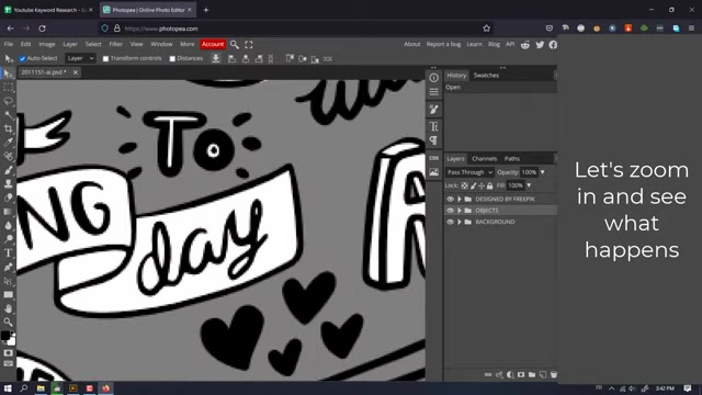 Photopea vs. Illustrator: Opening and Editing .Ai Files