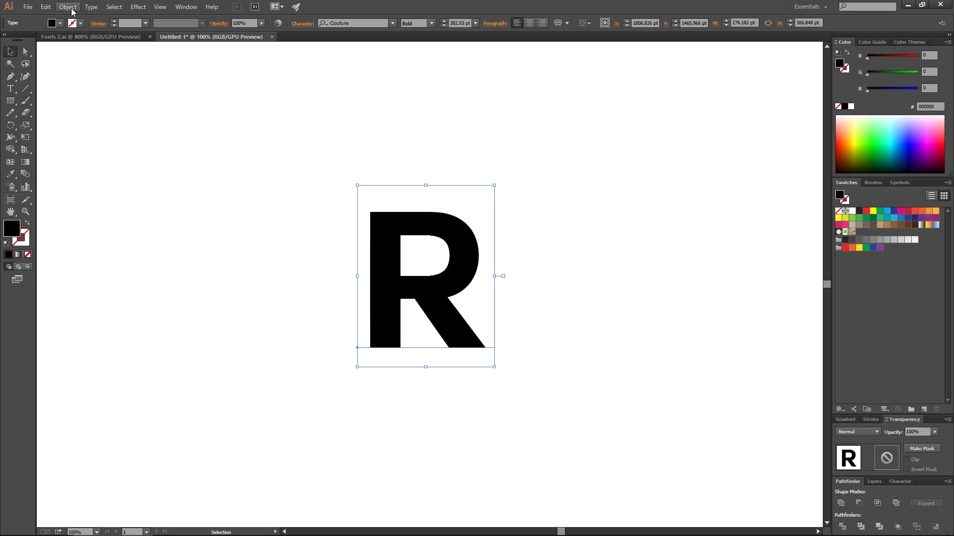 Cómo modificar fuentes en Illustrator: Guía paso a paso