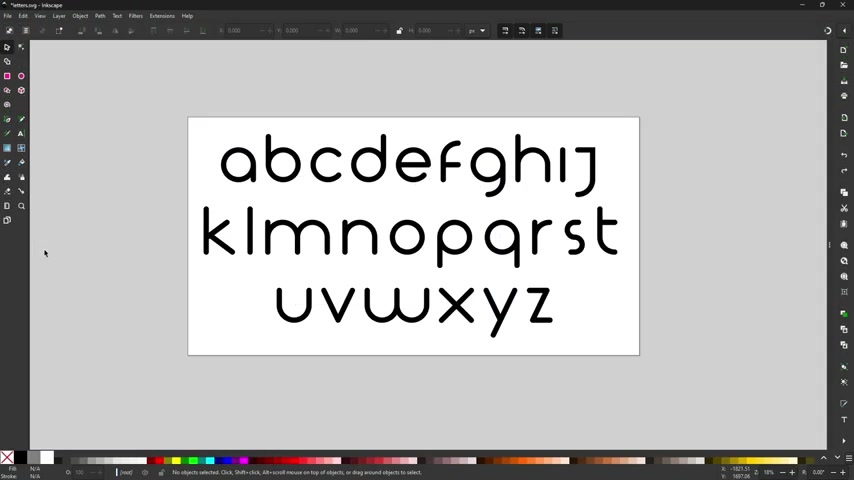 Tạo Font Chữ Riêng Với Inkscape & FontForge: Hướng Dẫn Chi Tiết