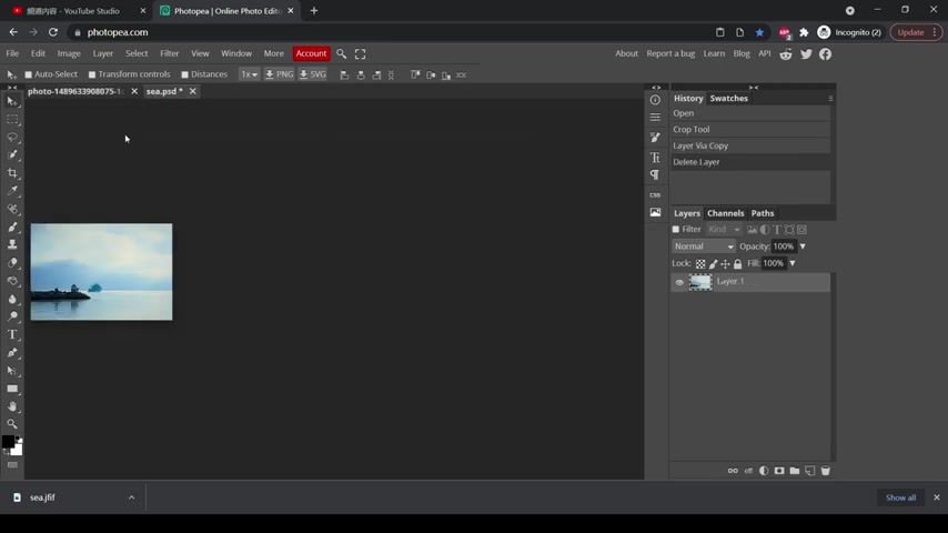 Resize Images Easily: Photopea's Content-Aware Scaling