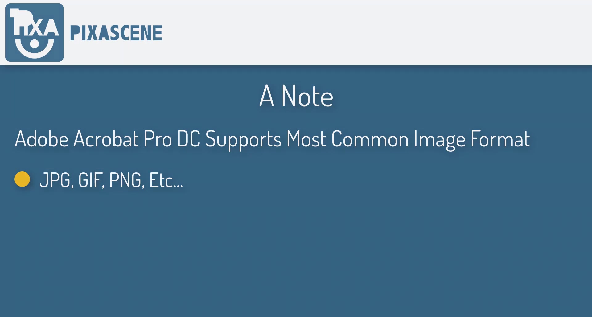 Combine Image Files into PDF with Adobe Acrobat Pro DC