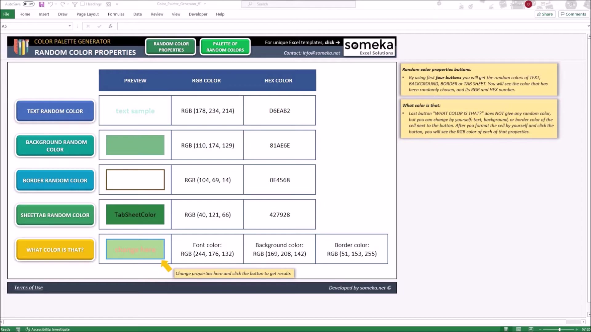 Excel Color Palette Generator: Streamline Your Design Workflow