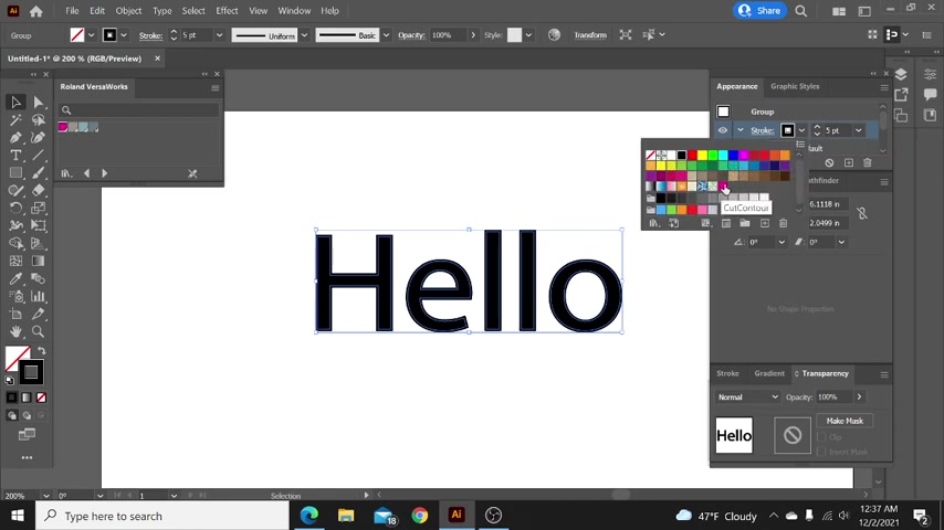 Create Cut Contour Lines with Bleed in Adobe Illustrator
