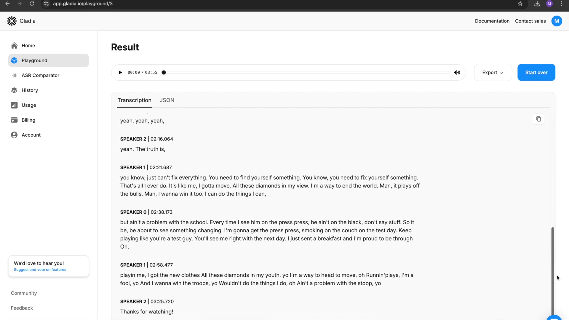 Gladia API: La mejor herramienta de transcripción gratuita con IA