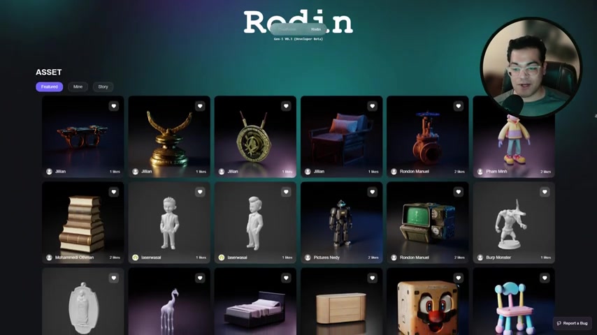 使用AI輕鬆創建3D模型：Rodin完整指南