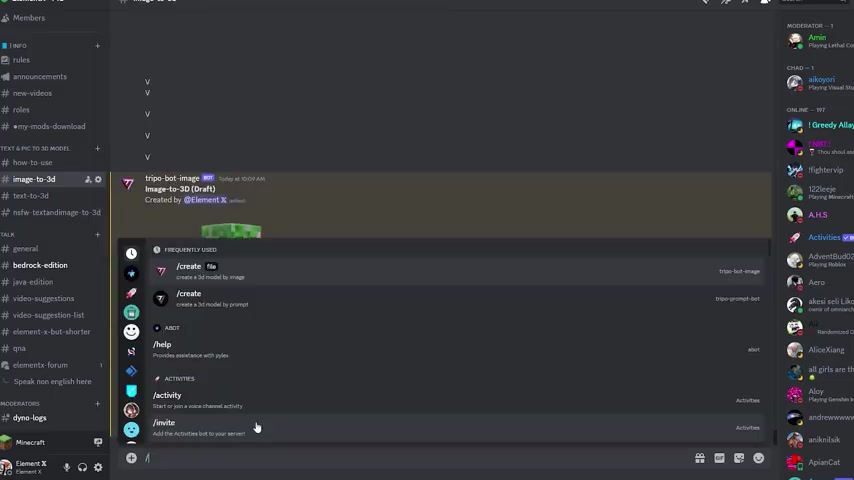 将图片转换为Minecraft模型：Tripo AI与OBJ转Schematic