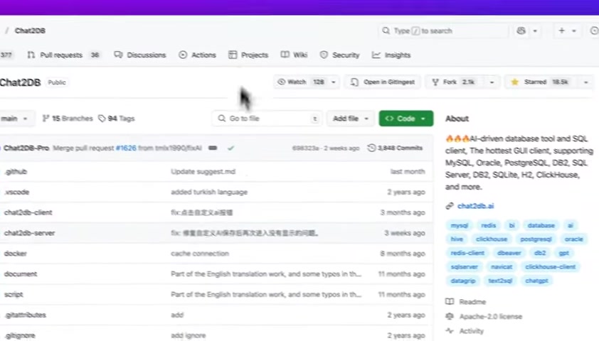 Chat2DB: El Generador de SQL con IA para tu Base de Datos