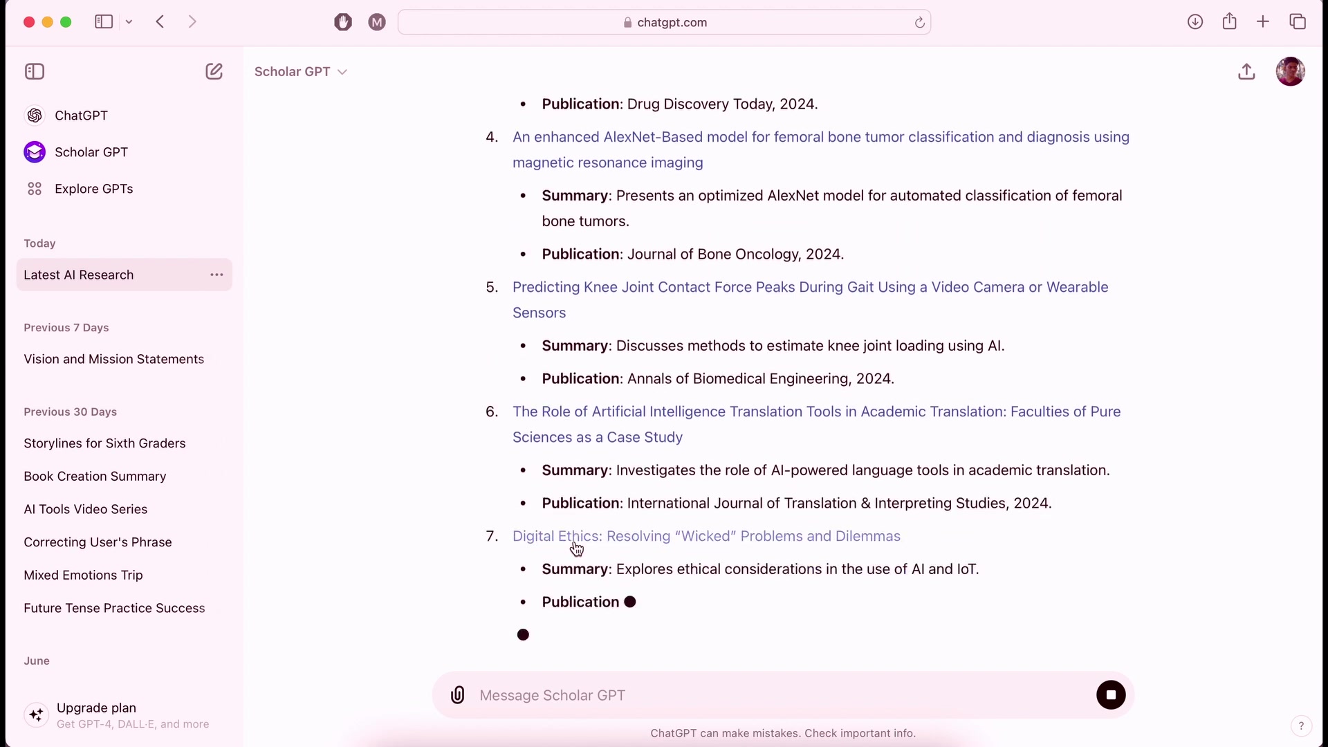 利用ChatGPT Scholar GPT輕鬆完成學術研究文獻回顧