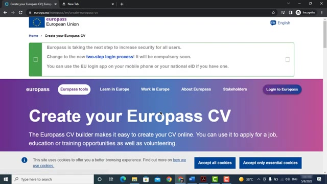 輕鬆創建 Europass CV：完整指南與步驟教學
