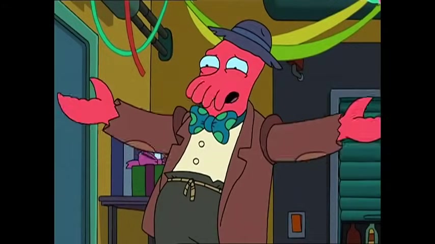 Futurama's Zoidberg: From Humble Beginnings to Shiny Glamour