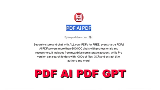 PDF Ai PDF GPT: Le Guide Ultime pour ChatGPT et l'IA
