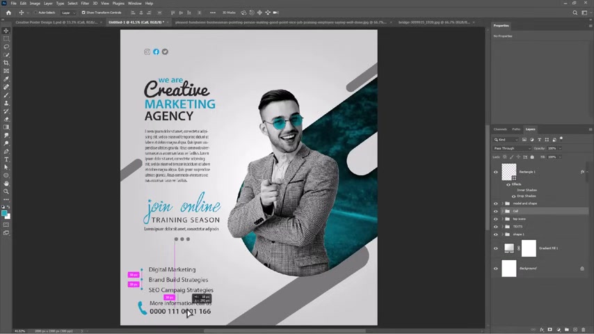 Diseño de carteles creativos en Photoshop: Guía paso a paso